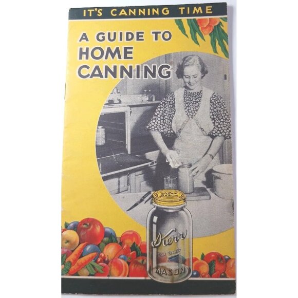 Kitchen | 1937 Kerr Home Canning Guides Ball Canning Of Meats ...